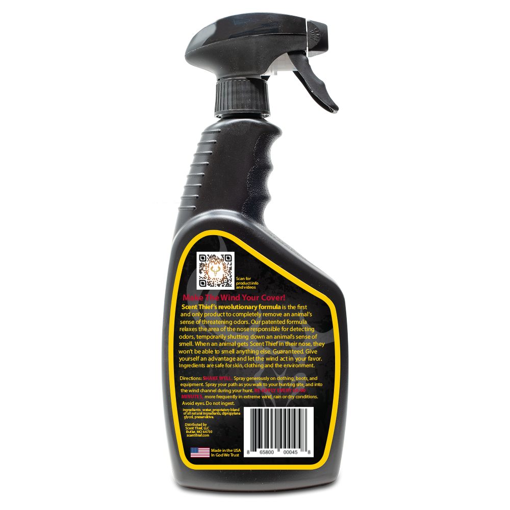 24oz Scent Thief Field Spray - Hunting Scent Blocker